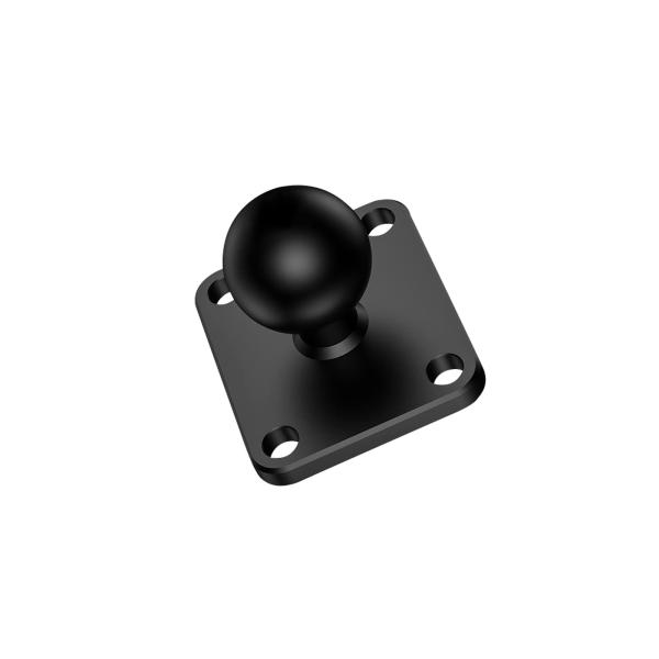 商品名: 1インチ ボールアダプター スクエアベース オートバイマウント GPSボールシステム RAMマウント(R6-1PC)対応 1" Ball Adapter with Square Base Motorcycle Mount GPS ...