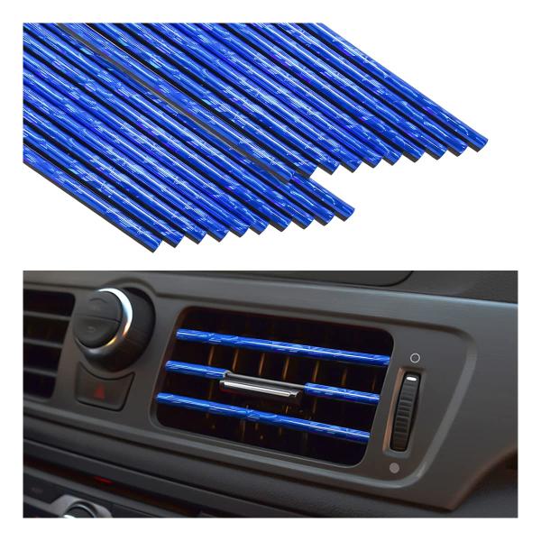 商品名:  20PCS Car Air Conditioner Decoration Strip, Bendable DIY Car Vent Outlet Trim, Universal Waterproof Air Vent Outle...