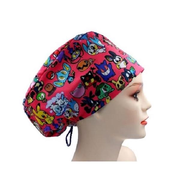 商品名:  Japanese Anime Cartoon Characters 2 Women's Euro Adjustable Work Cap (Pok〓mon Characters Pink)ブランド: Genie Scrub Ca...