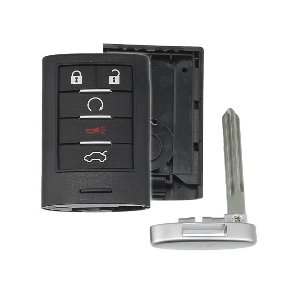 商品名:  X AUTOHAUX 5 Button Replacement Key Fob Case Keyless Entry Remote Key Shell Cover for Cadillac Escalade CTS DTS ST...