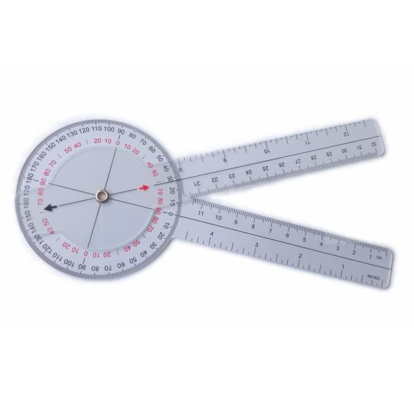商品名: 8インチ プラスチック ゴニオメーター 透明 角度定規 8 Inch Plastic Goniometer Transparent Angle Rulerブランド: Sunnyguli高さ: 8cm横幅: 3cm奥行: 1cm重量...