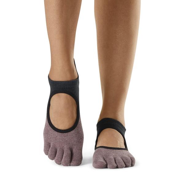 商品名:  toesox Women's Bellarina Full Toe Grip Non-Slip for Ballet, Yoga, Pilates, Barre Toe Socks, Small, Amethystブランド: t...