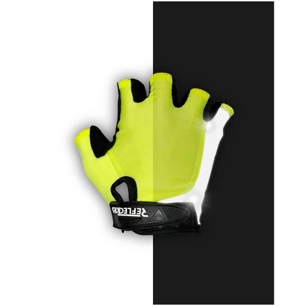 商品名:  High Visibility Summer Cycling Gloves - High Reflective and Fluorescent (Large, Half Finger)ブランド: ReflecToes商品サイズ:...
