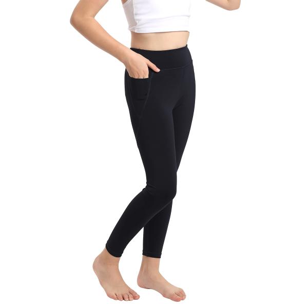 商品名:  MERIABNY Black Leggings Girls Size 14-16 Athletic Running Pants for Girl Active High Waisted Leggings for Workout ...