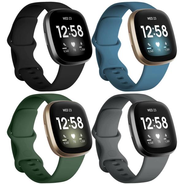 商品名:  Dirrelo Compatible with Fitbit Sense Bands/ Fitbit Versa 3 Bands Women/ Fitbit Versa 4 Bands Women/ Fitbit Sense 2...