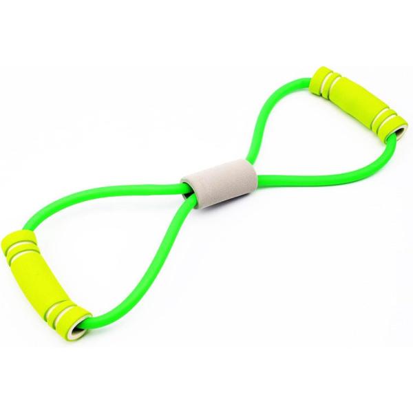 商品名CNZZWOF Hot Yoga Gum Fitness Resistance Figure 8 Chest Expander Rope Exercise Muscle Training Rubber Elastic Bands fo...