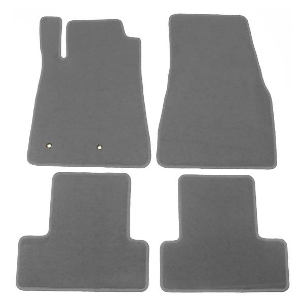商品名:  FREEMOTOR802 Compatible with 2005-2009 Ford Mustang Floor Mat, Factory Fitment Grey Nylon Front &amp; Rear Car Flo...