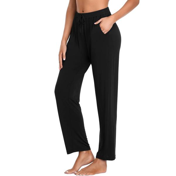 商品名:  Annenmy Women's Yoga Pants with Pockets Comfy Stretch Loose Wide Leg Casual Pants Breathable Running Workout Athle...