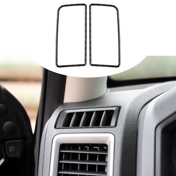 商品名:  SUNBREATH Real Carbon Fiber Central Control Dashboard Air Conditioner Outlet Vent Sticker Interior Accessories Dec...