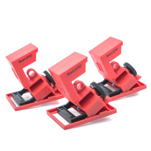 商品名:  BearLOTO Circuit Breaker Lockout Device, Clamp-on Single Pole Breaker Lock Out Device, Lock with Padlock onto Elec...