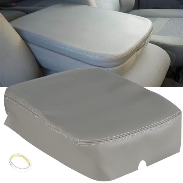 商品名: SEBLAFF レザーセンターコンソールグレー アームレスト蓋カバー 交換用 2002-2008 Ram SEBLAFF Leather Center Console Gray Armrest Lid Cover Replacem...