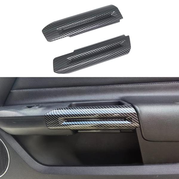 商品名:  AOKIO Interior Door Handle Cover Decoration Trim for Ford Mustang Accessories 2015 2016 2017 2018 2019 2020 2021 2...