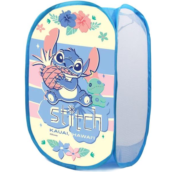 商品名:  Stitch Pop Up Hamper with Durable Carry Handles, 21" H x 13.5" W X 13.5" Lブランド: Fouman商品サイズ: Large高さ: 20cm横幅: 20cm...