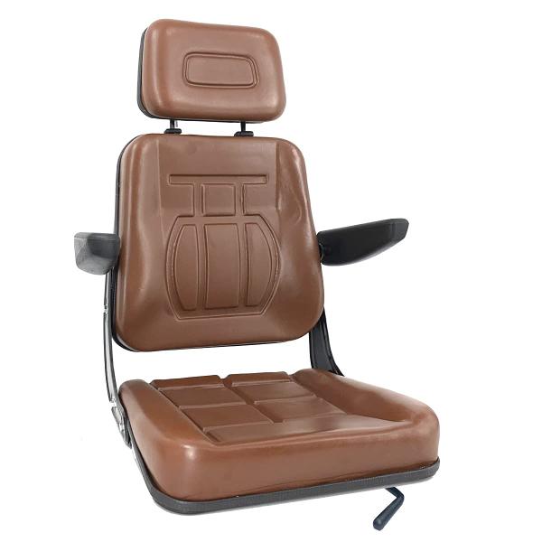 商品名: TABODD ユニバーサルフォークリフトシート ガーデン芝刈り機用 コマツスタイル 折りたたみシート サスペンションシート アームレストとスライド可能なトラック付き ミニディガーフォークリフトショベル&amp;スキッドローダー用 ...