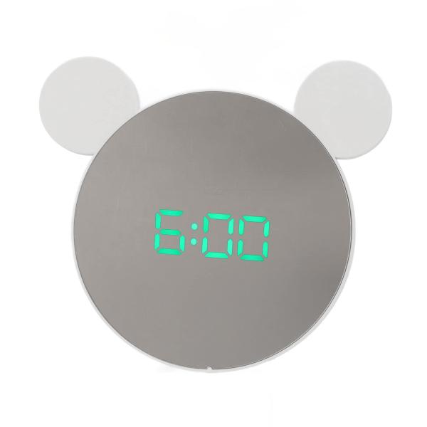 商品名:  Sazao Mirror Clock, Digital Mirror Alarm Clock LED Display Temperature Display one Ear Desk Date Date Displayブランド:...