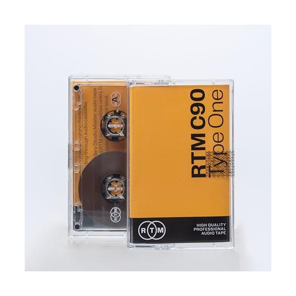 商品名:  RTM C90 | Type 1 90 Minute Blank Music Cassettes | Ideal for Audio Recording | Studio Quality | Single Cassetteブラン...