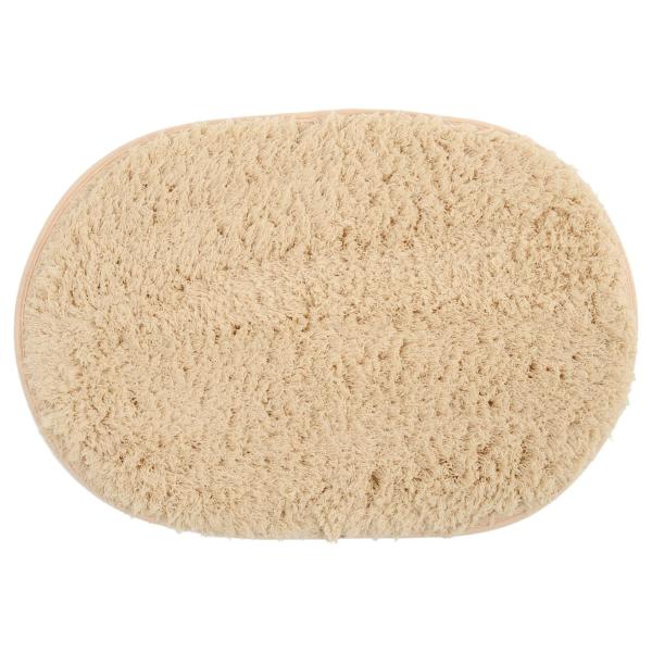 商品名:  CLISPEED Outdoor Area Rug Fuzzy Carpet Door Mat Oval Entrance Rug Lamb Fleece Floor Mat Soft Home Carpet Non Floor...