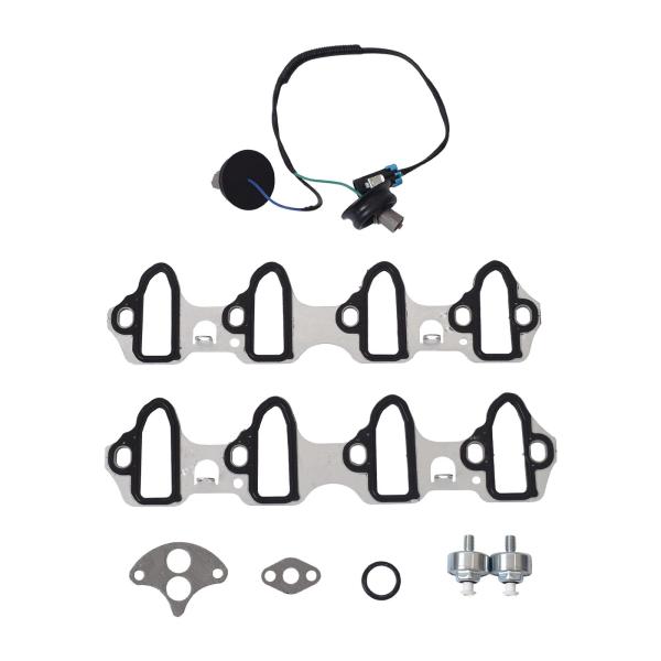 商品名: SUSUCAR ノックセンサーワイヤーハーネスインテークマニホールドガスケットセット シボレーシルバラード1500サバーバンタホ、GMCシエラユーコン、キャデラックエスカレード4.8L 5.3L 6.0L MS98016T用 SU...