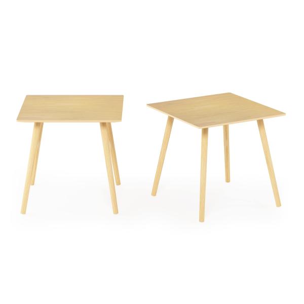 商品名: Furinno 装飾廊下エンドテーブル 2個セット オーク Furinno Decorative Hallway End Table, Set of 2, Oakブランド: FURINNO商品サイズ: 2-Pack, Square...