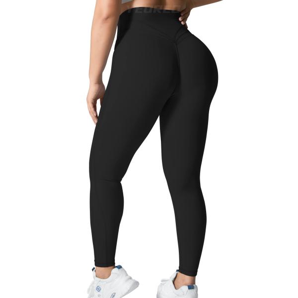 商品名:  YEOREO Grace Workout Leggings for Women Butt Lifting Tummy Control High Waist Gym Yoga Compression Pants Black Lブラ...