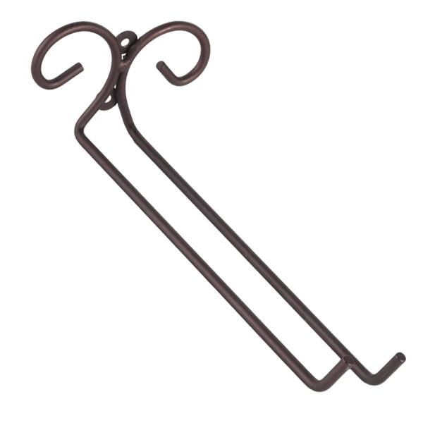 商品名:  Alipis 1pc Wall Hanging Wine Glass Holder Glass Stand Stemware Wine Holder Under Hanging Coat Mounted Upside Down ...