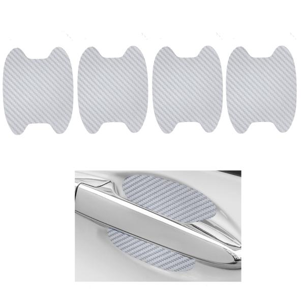 商品名:  yonwait 4 PCS Car Door Handle Sticker, Carbon Fiber Anti-Scratches Car Door Cup Protector, Non-Marking Auto Door H...