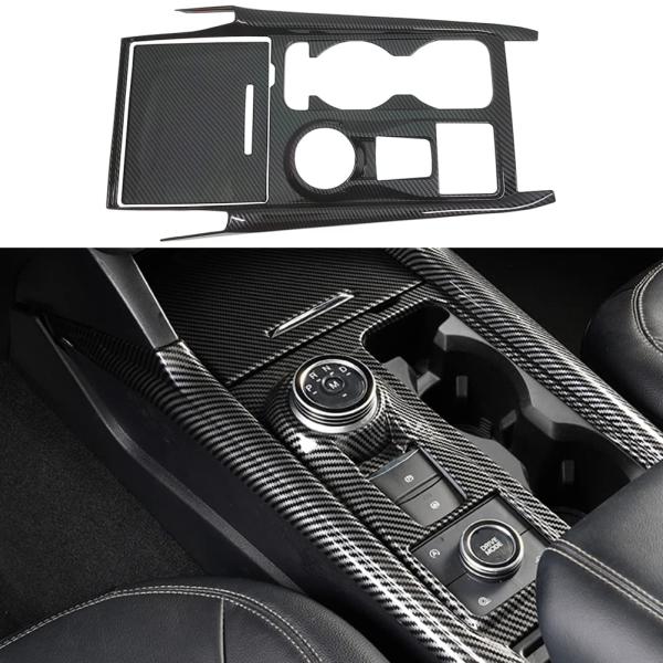 商品名:  AOKIO Center Console Gear Shift Panel Cover Trim for Ford Explorer Interior Accessories 2020 2021 2022 2023 (Carbo...