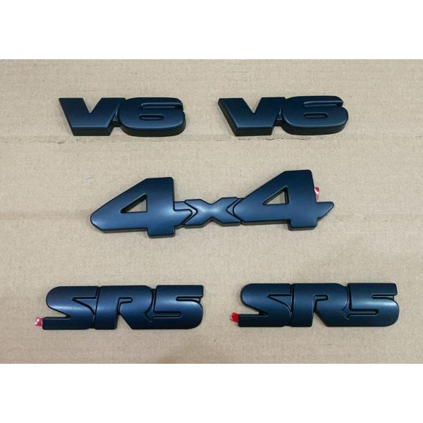 商品名ATIMAX マットブラックデカール 5枚 ブラックアウトエンブレム オーバーレイキット 2016-2021 2022モデルに対応ATIMAX 5pcs fit for 2016-2020 4RUNNER,Tundra, Tacoma...