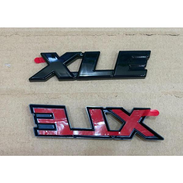 商品名ATIMAX グロスブラック 2019-2022 XLE ブラックアウトエンブレム オーバーレイキット GEN PT948-42197-02ATIMAX Gloss Black for 2019-2022 XLE Blackout E...