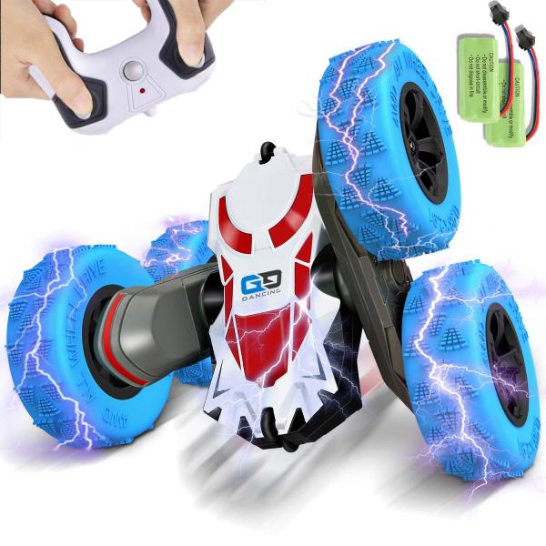 商品名:  BEZGAR TD281 Remote Control Car, 4WD Double Sided Rotating 360 Flips Electric Toy Stunt Cars RC Vehicle Truck Craw...