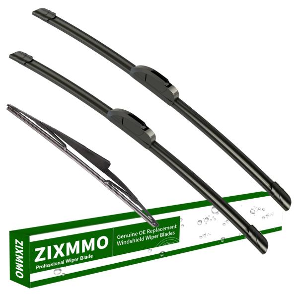 商品名: ZIXMMO 22"+22" Windshield Wiper Wlades with 15" Rear Wiper Blades Set Replacement for Ford Expedition 2009-2017,Lin...