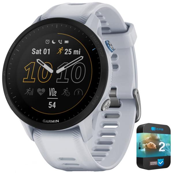 商品名:  Garmin 010-02638-11 Forerunner 955 GPS Smartwatch Whitestone Bundle with 2 YR CPS Enhanced Protection Packブランド: Ga...