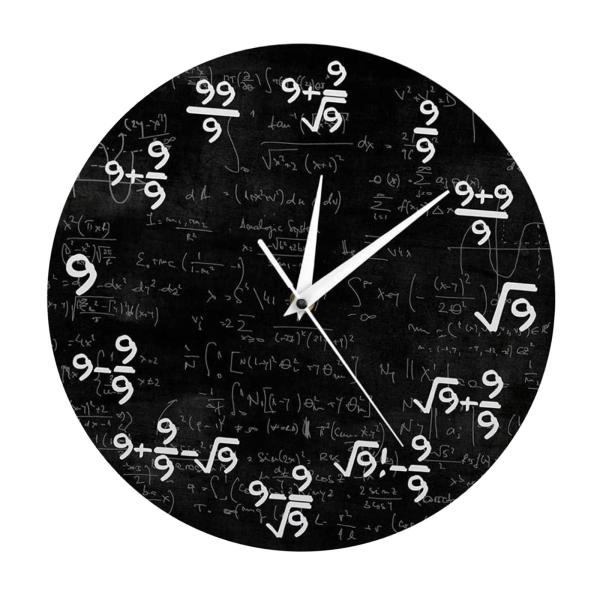 商品名:  Wander Unique Math Wall Clock 9's Formulas Math Equations Perfect forブランド: Generic商品番号: 素材: Acrylic海外の輸入品ショップ-世界中の...