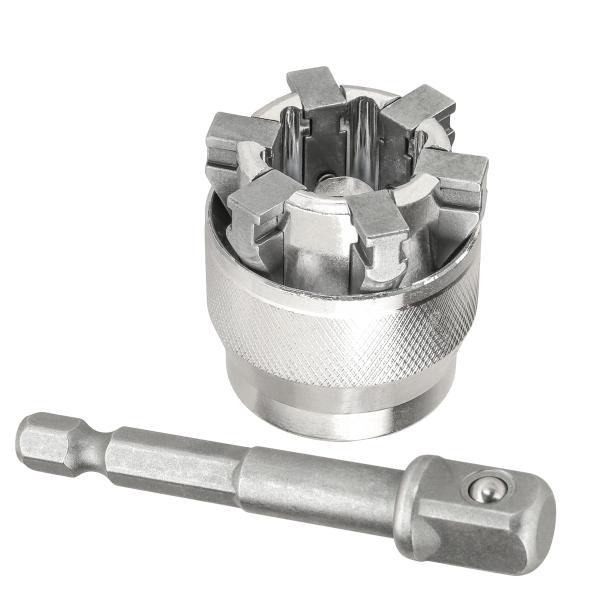 商品名:  YAKAMOZ Adjustable Universal Socket Wrench Grip Adapter 10-19mm Hex Head Nuts and Bolts Driver Tool for 3/8" Drive...