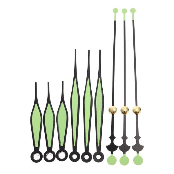 商品名: Gatuida DIYクロックキット クロックワークス 交換キット クロック修理針 10個パック グロークロック針 壁掛け時計 針 秒針付き時計 DIYクロックキット 時計修理針 Gatuida DIY Clock Kit Clo...