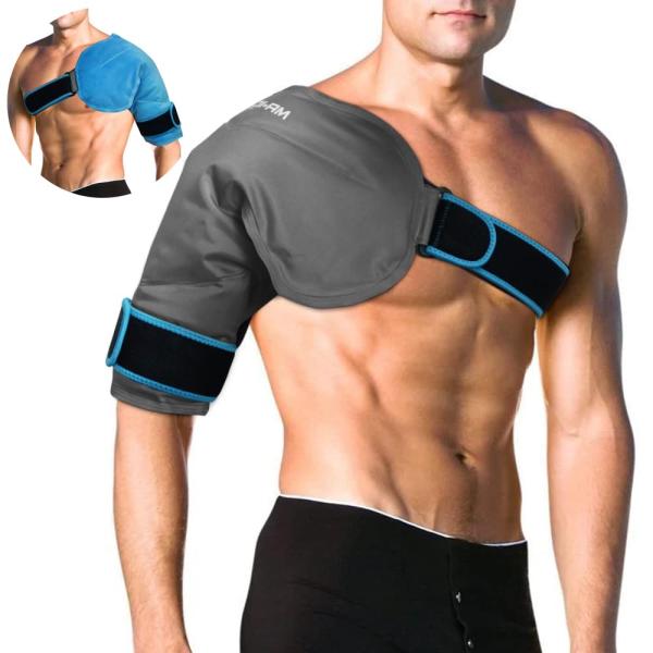 商品名:  Shoulder Ice Pack Wrap for Injuries Reusable Gel Ice Wrap for Shoulder Pain Relief - Large Ice Pack for Shoulder R...