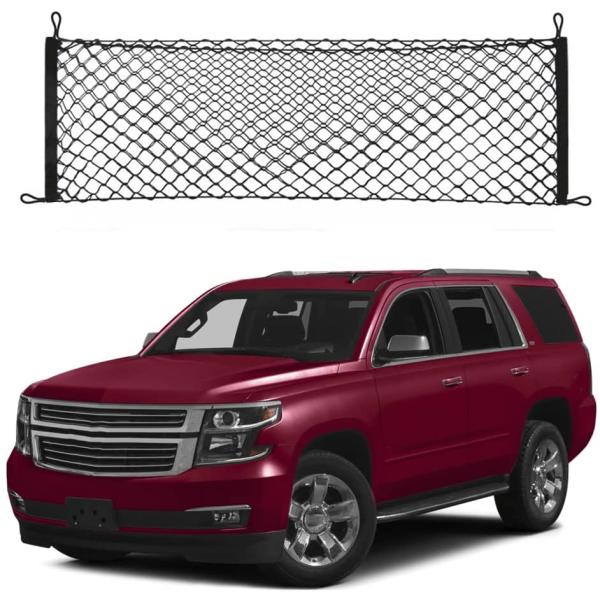 商品名: トランクカーゴネット 2023 2022 2021 2020 2021 2022 2023 XT6に対応 Trunk Cargo Net Comptible with 2020 to 2023 2024 Cadillac XT6ブ...