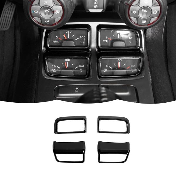 商品名:  RT-TCZ Center Console Dashboard Trim Cover Interior Accessories Decoration for Chevrolet Chevy Camaro 2010-2015,Bl...