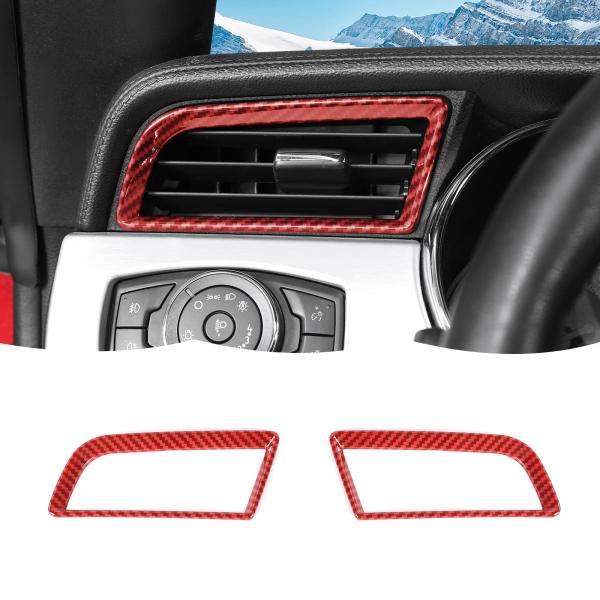 商品名:  RT-TCZ Air Conditioner Outlet Vent Trim Cover Interior Accessories for Ford Mustang 2015 2016 2017 2018 2019 2020 ...