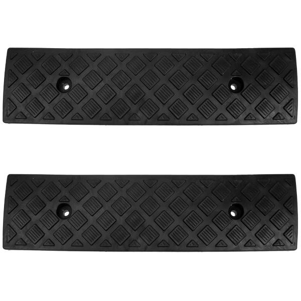 商品名:  Tofficu 2pcs Rubber Driveway Curb Ramps Portable Lightweight Driveway Ramp Loading Ramp for Motorcycle Sidewalk Lo...