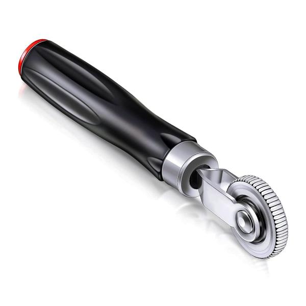 商品名: Miytsya 1個 車のタイヤ修理 ローリングホイールツール 高耐久 低速タイヤバッファー タイヤ修理パッチアクセサリー ローラー圧縮ステッチツール タイヤとインナーチューブの修理用 (ブラック) Miytsya 1 PC Ca...