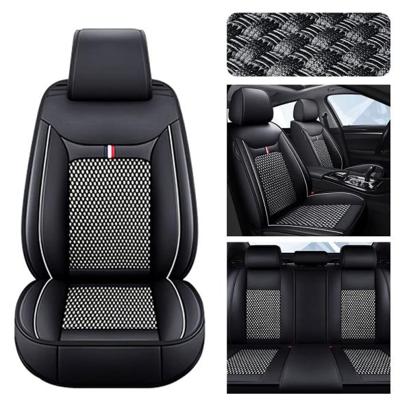 商品名: MVRVMV 5シートシートカバー レクサス ES250 CT200h GS350 GS450h LS500 ES300h ES350 IS350 IS500 NX350h RX350 RX450h UX250h用 内装シートカバ...