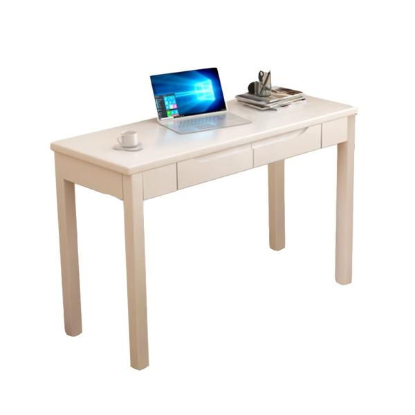 商品名:  NIZAME Solid Wood Computer Desk Writing Desk with Drawer Width 40/45cm Small Simple Home Bedroom Modern Game Workb...