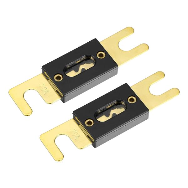 商品名X AUTOHAUX ヒューズ交換用 70A ANLヒューズ 車 トラック オートバイ ボート オーディオ CD用 2個X AUTOHAUX 2pcs Fuse Replacement 70A ANL Fuses for Car Tr...