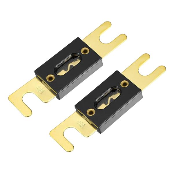 商品名X AUTOHAUX ヒューズ交換用 40A ANLヒューズ 車 トラック オートバイ ボート オーディオ CD用 2個X AUTOHAUX 2pcs Fuse Replacement 40A ANL Fuses for Car Tr...