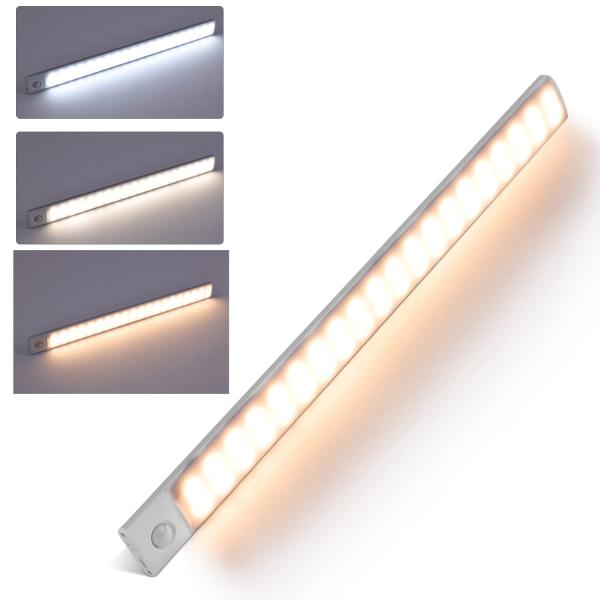 商品名:  LED Under Cabinet Lighting Motion Sensor Wireless Rechargeable Closet Light, Ultra Thin Under Cabinet Light for Ki...