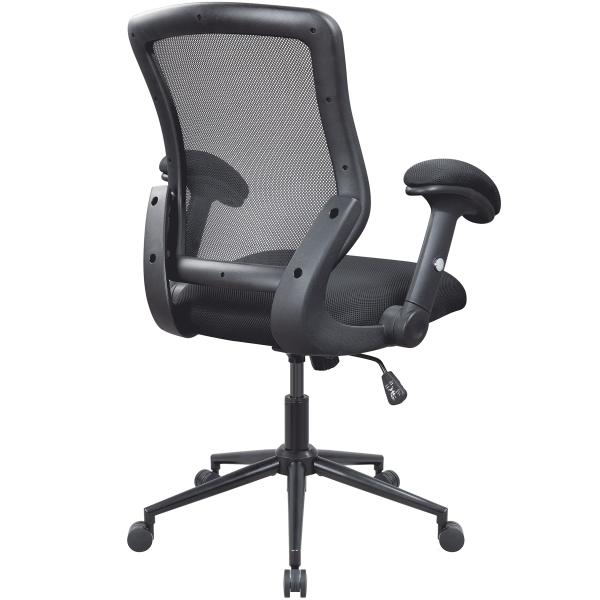 商品名:  LONGBOSS Office Chair - Mid Back Home Office Computer Desk Chairs and Built-in Lumbar Support Flipped Arms Adjusta...