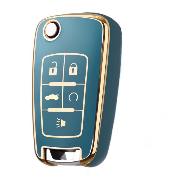 商品名: SAMORINO キーフォブカバー シボレー用 プレミアムソフトTPU 完全保護 キーフォブケース Chevrolet Equinox Camaro Cruze Malibu Sonic Volt Park Impala Buic...