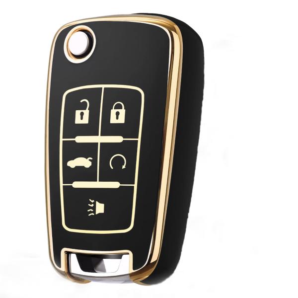 商品名: SAMORINO キーフォブカバー シボレー用 プレミアムソフトTPU 完全保護 キーフォブケース Chevrolet Equinox Camaro Cruze Malibu Sonic Volt Park Impala Buic...