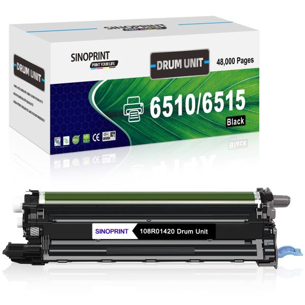 商品名: SINOPRINT 互換 6510 6515 ブラック ドラムユニット (108R01420) 交換用 Xerox Phaser 6510DNM 6510DN 6510DNI 6510N WorkCentre 6515DNI 65...